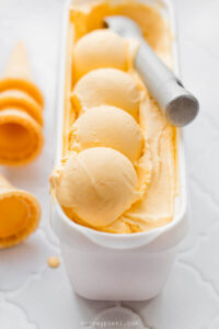 Lody z mango - Moje Wypieki
